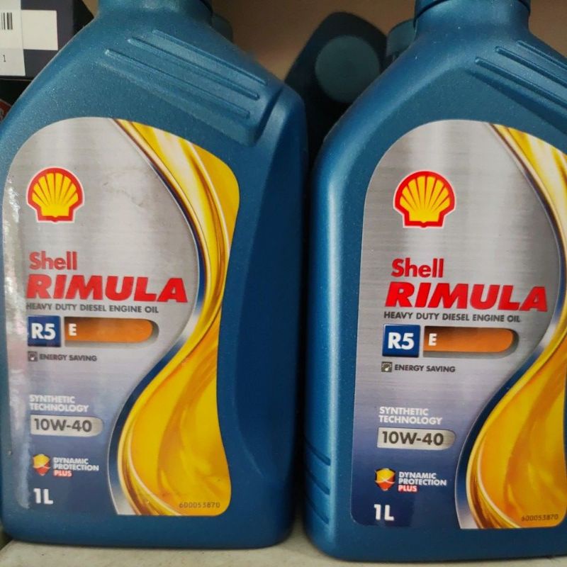 Jual Oli Shell Rimula R5E 10w40 diesel 1L | Shopee Indonesia