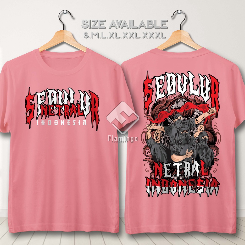 Jual Kaos Sedulur Netral Indonesia Pasukan Perdamaian Baju Wong Netral ...