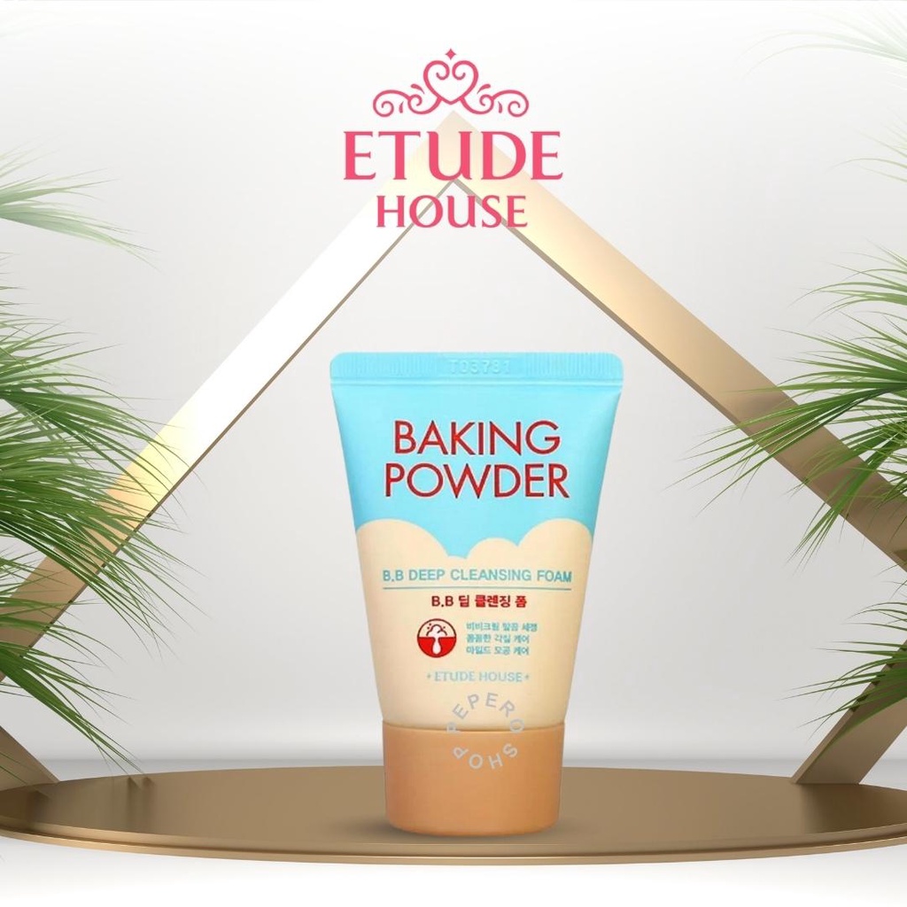 Jual ETUDE HOUSE Baking Powder BB Deep Cleansing Foam 30ml | Shopee ...