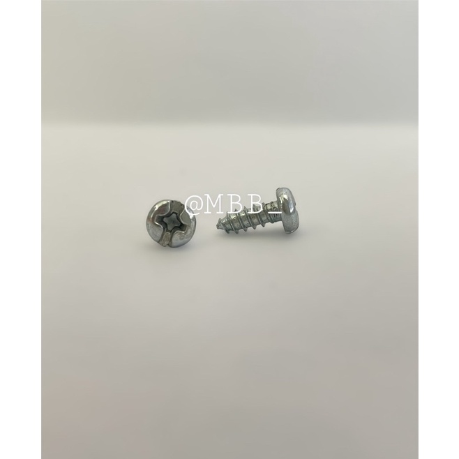 Jual Sekrup JP / Skrup Tapping / Skrup Kepala Bulat (+) 6 x 3/8 Per ...