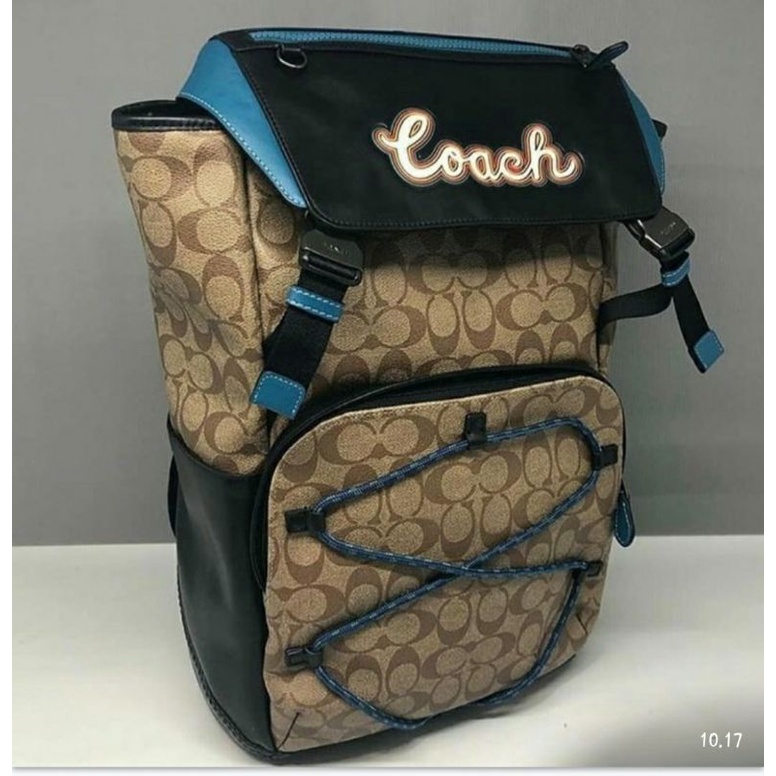 Jual COACH Terrain Backpack In Signature Canvas/ Coach Backpack ...
