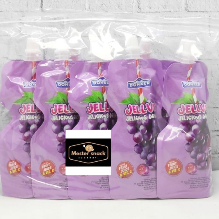 Jual d2D7p--Donald Jelly Vit 130 ml (1 pack isi 10 pcs) | Shopee Indonesia