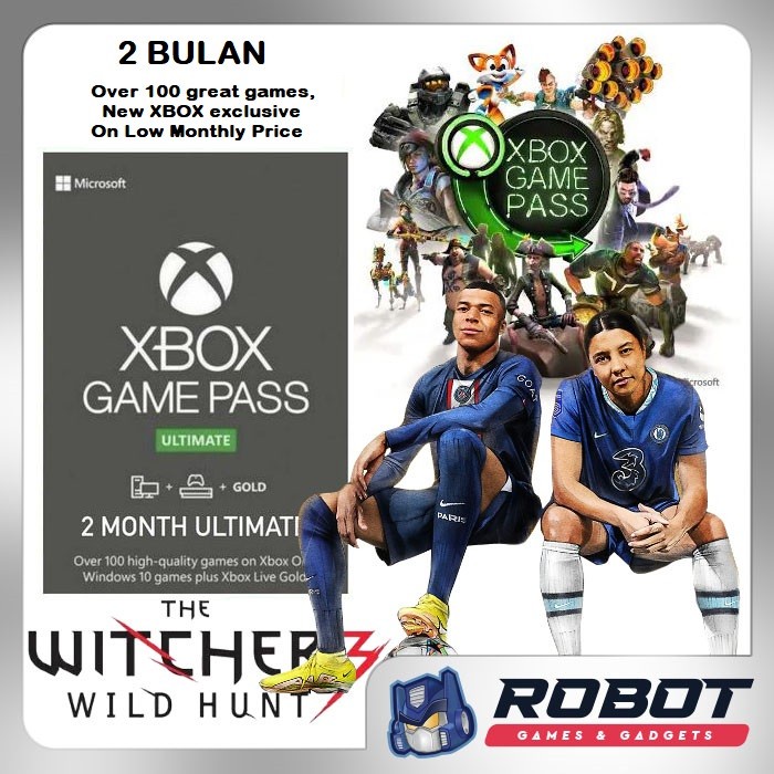 Jual XBOX Gamepass Game Pass Ultimate 2 Bulan Months Month | Shopee ...