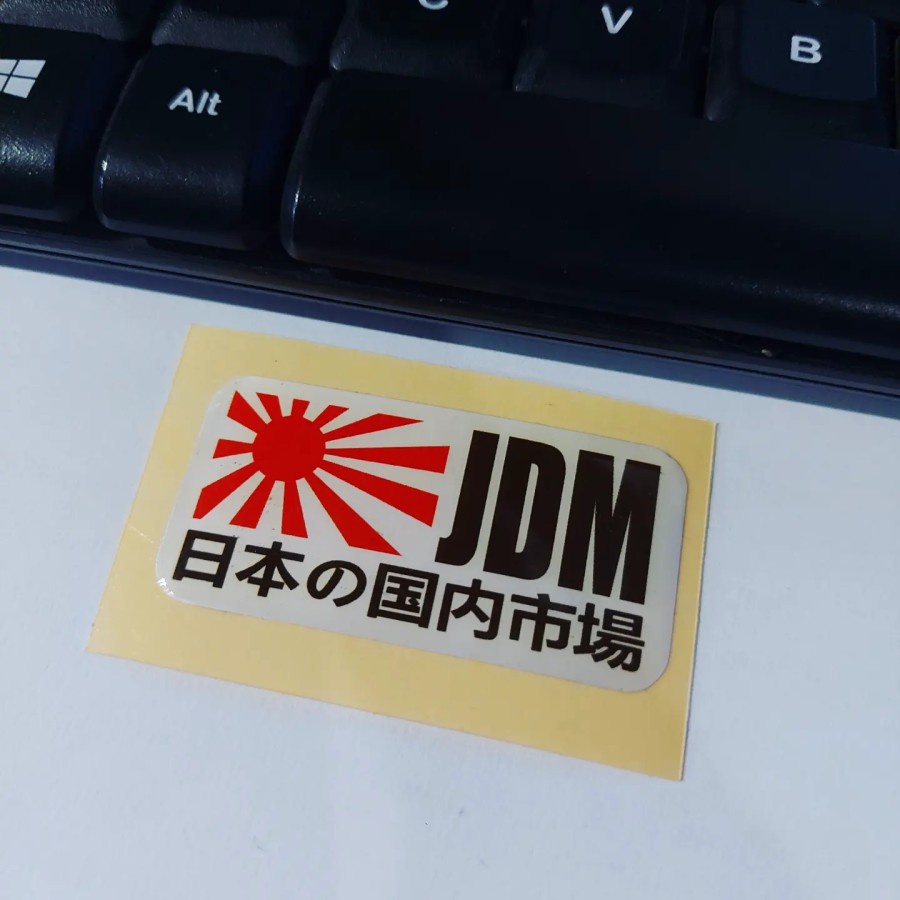 Jual Sticker Resin Timbul JDM Stiker Lentur 3D Japan Mobil Motor ...