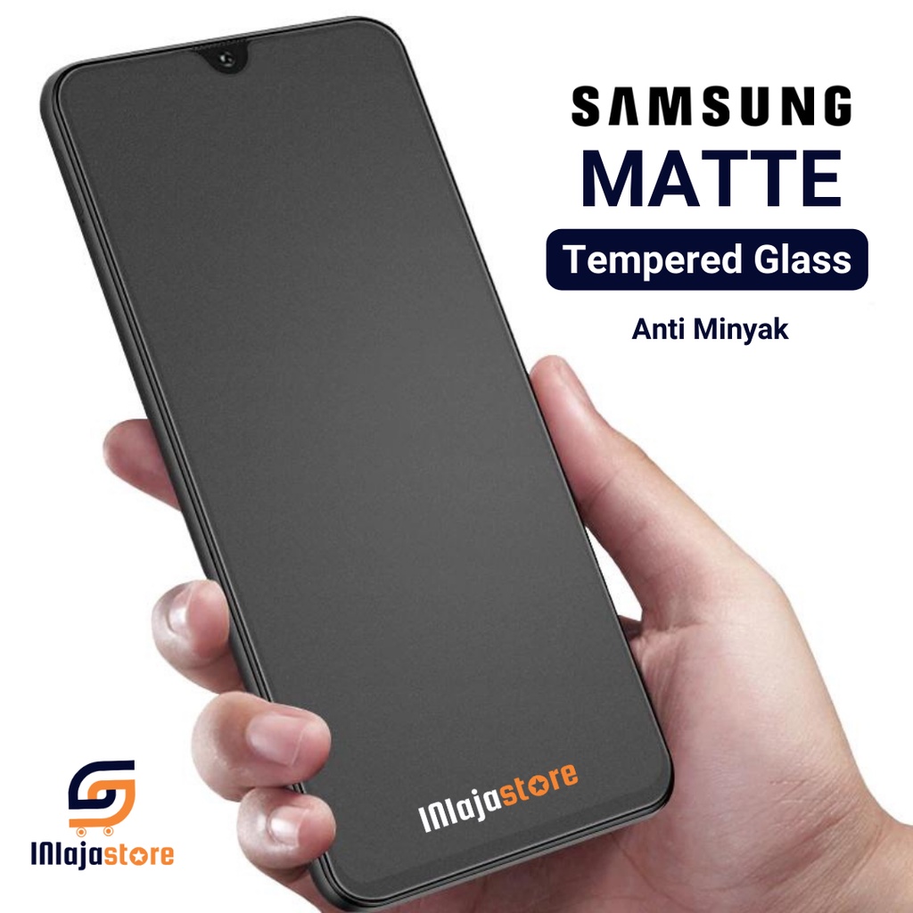 Jual Matte Glass Full Layar Samsung A07 5G A06 5G A06 A05 A05s A04 A04s A04 Core A04e A03 A03 ...
