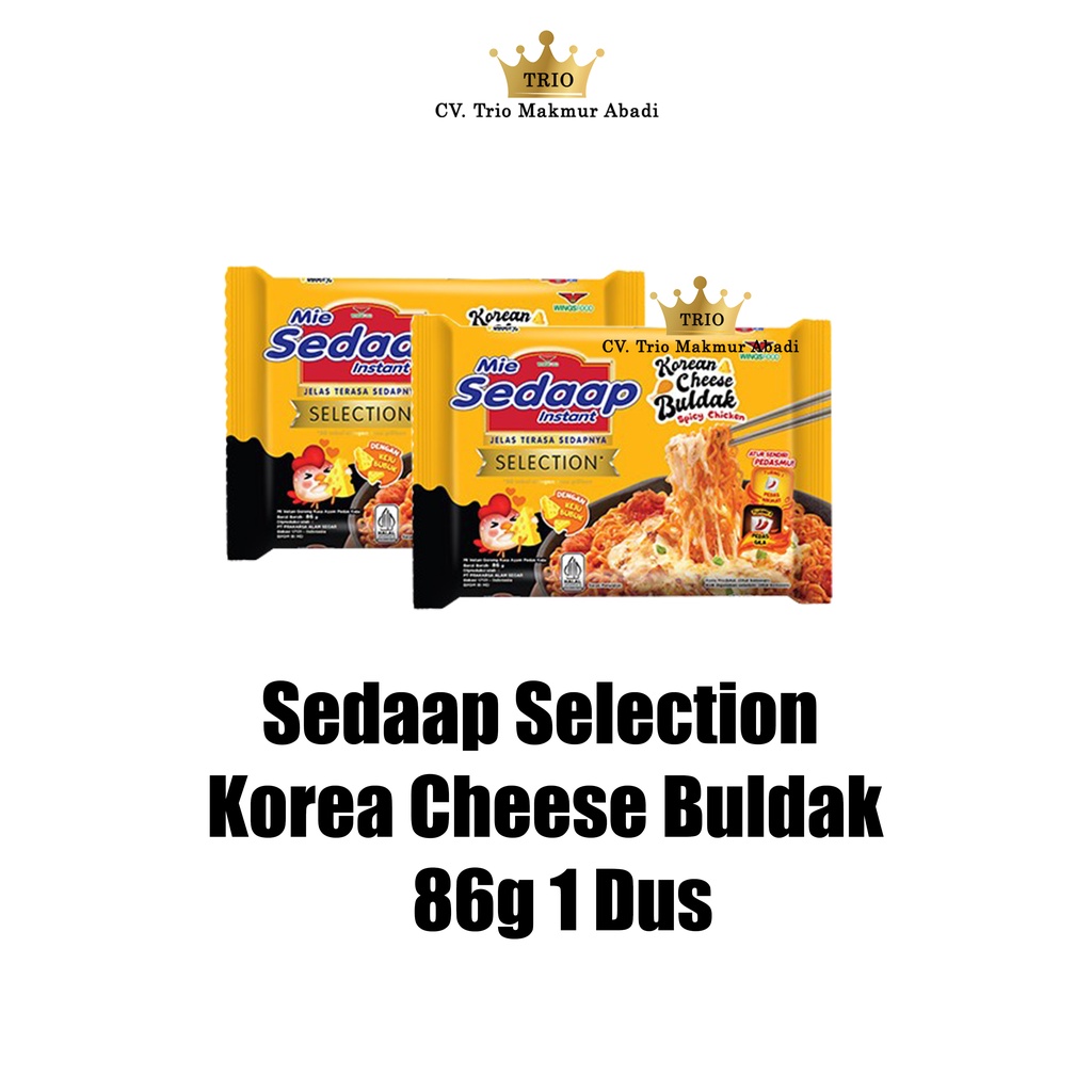 Jual Sedaap Selection Korean Cheese Buldak 86g 1 Dus | Shopee Indonesia