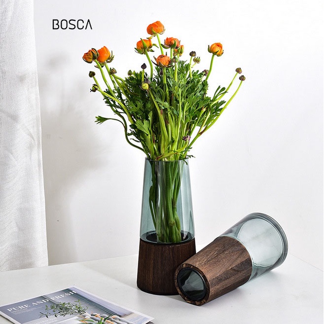 Jual Bosca Living - Omura Vase / Wooden Vase / Vas Bunga Kayu Aesthetic ...