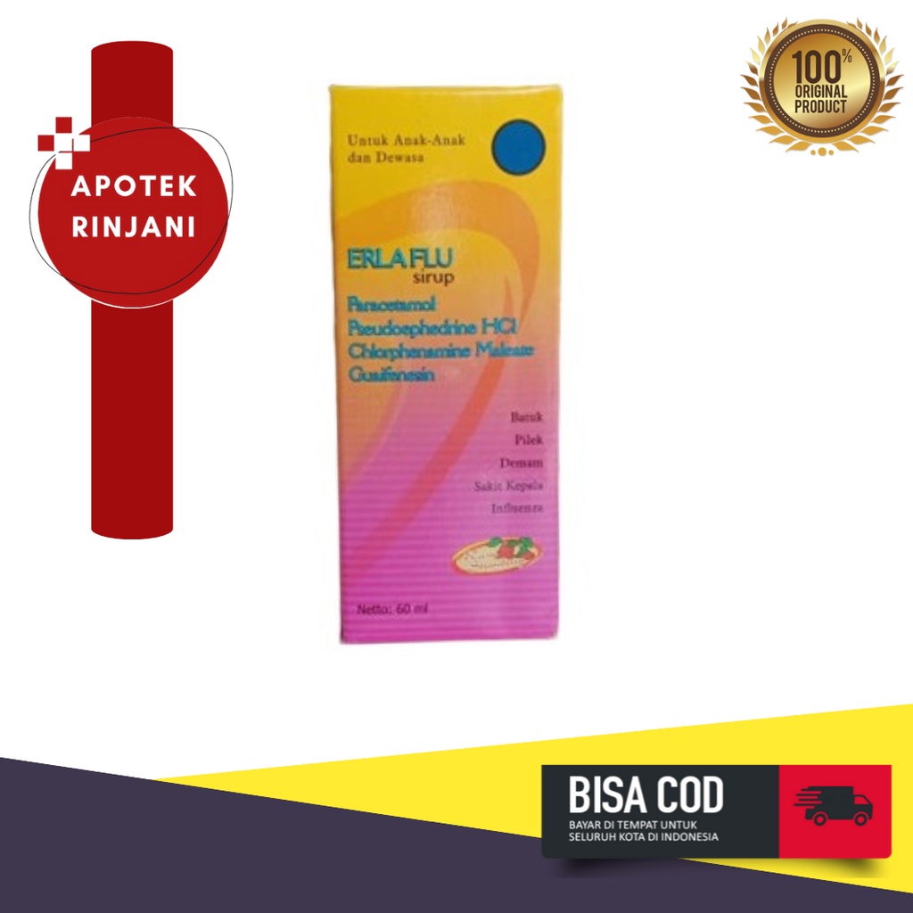 Jual ERLAFLU SYRUP 60 ML | Shopee Indonesia