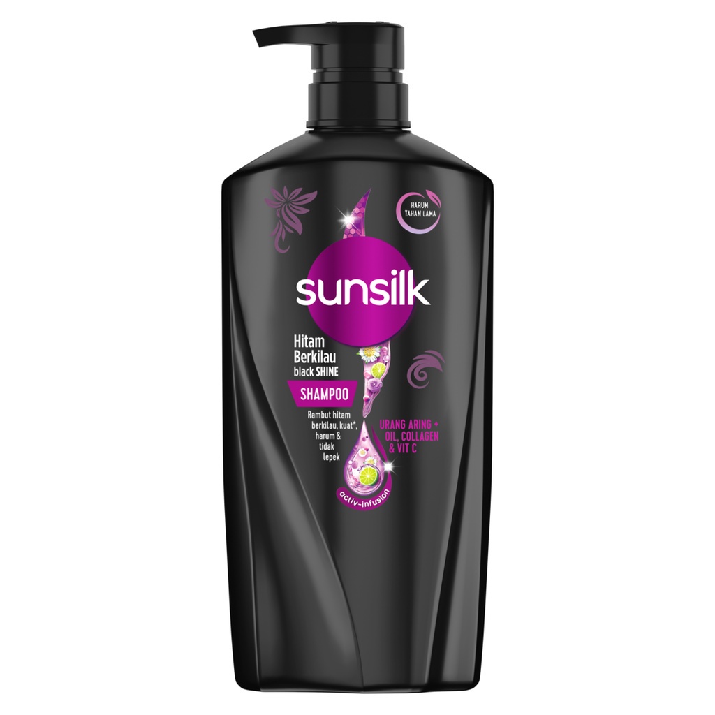 Jual Sunsilk Sampo Black Shine Activ-Infusion 650 mL | Shopee Indonesia