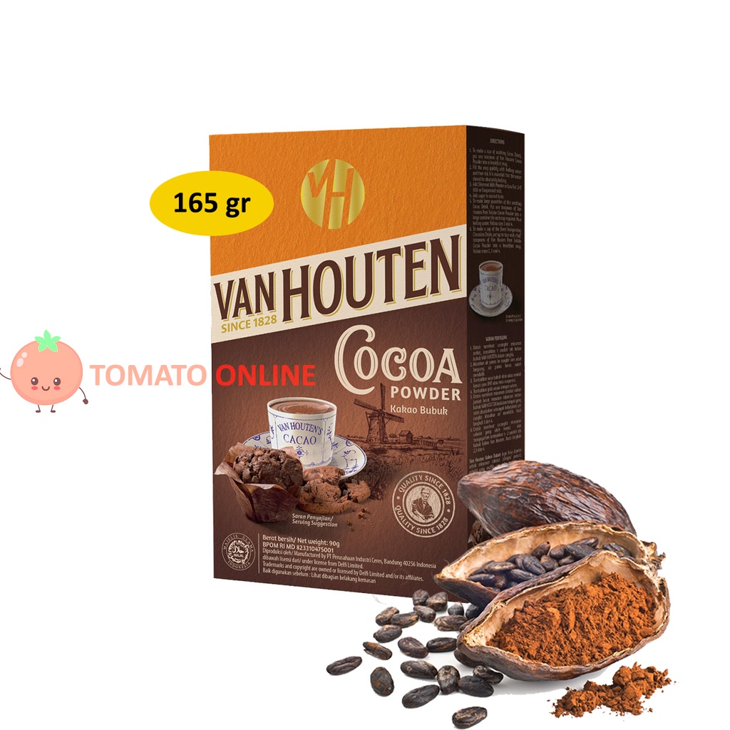 Jual Van Houten / Cocoa Powder Coklat / 165 gr gram G / 165 gr ...