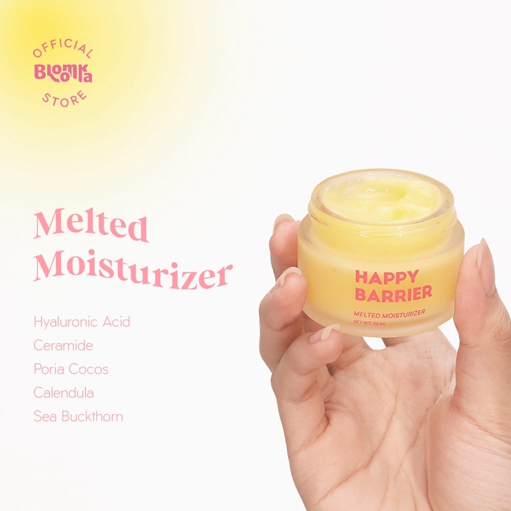 Jual NEW BLOOMKA Happy Barrier Melted Moisturizer ( Krim Gel Pelembab ...