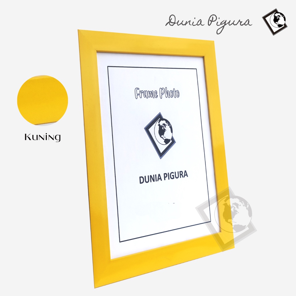 Jual Bingkai Foto 8RP (20 x 30cm) PAKAI KACA Minimalis GROSIR / Frame ...