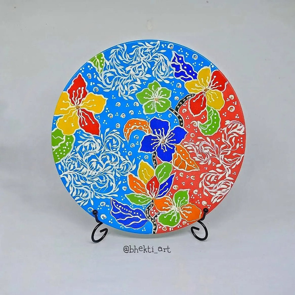 Jual Piring lukis batik | Shopee Indonesia
