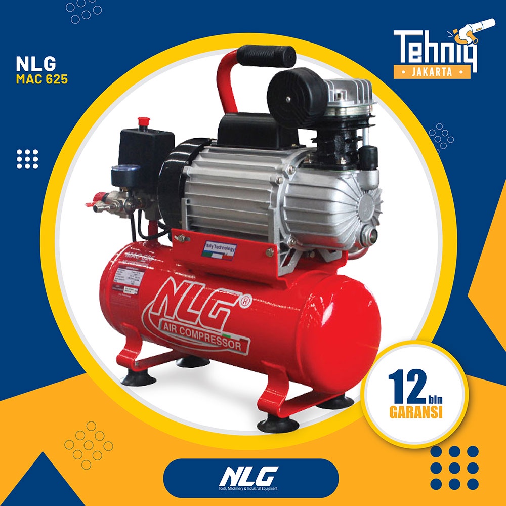 Jual MESIN KOMPRESOR NLG Direct Driven Air Compressor MAC-625 | Shopee Indonesia