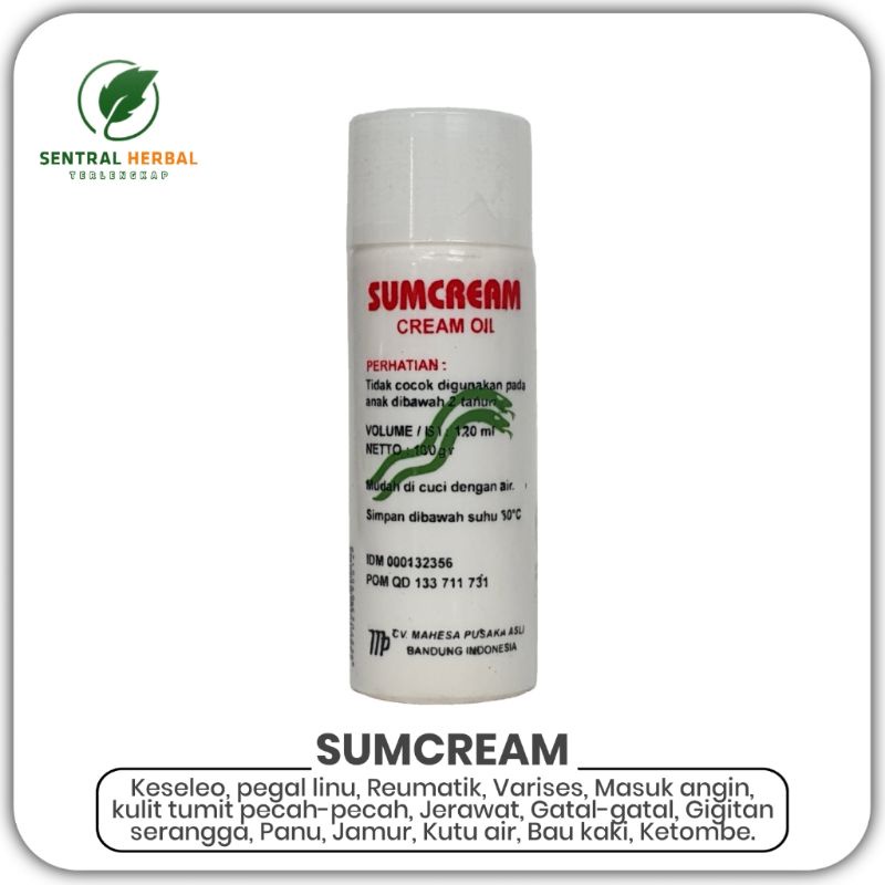 Jual Sumcream Sumbawa Cream Oil Isi 100 ml | Shopee Indonesia