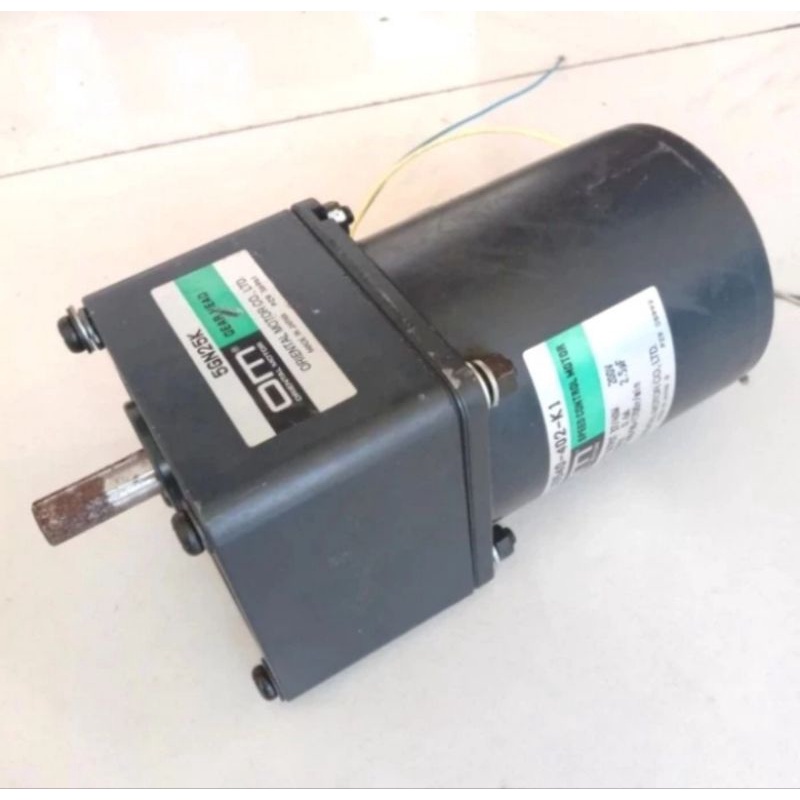 Jual Ac Motor Gearbok 220V Merk Campuran Ratio 1 : 5 , 1 : 10 , 1 : 12 ...