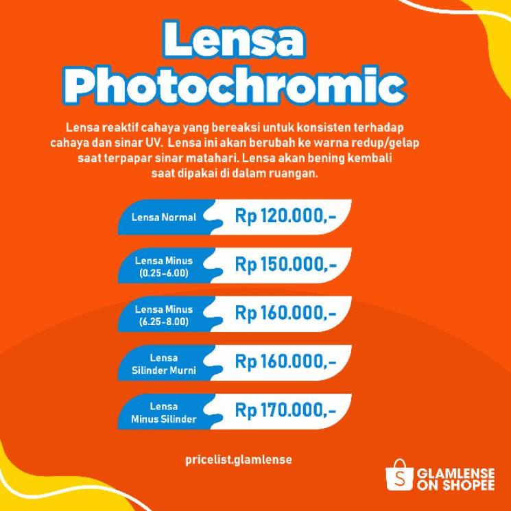 Jual PRODUK KEREN LENSA PHOTOCHROMIC 3195 ⇒ | Shopee Indonesia