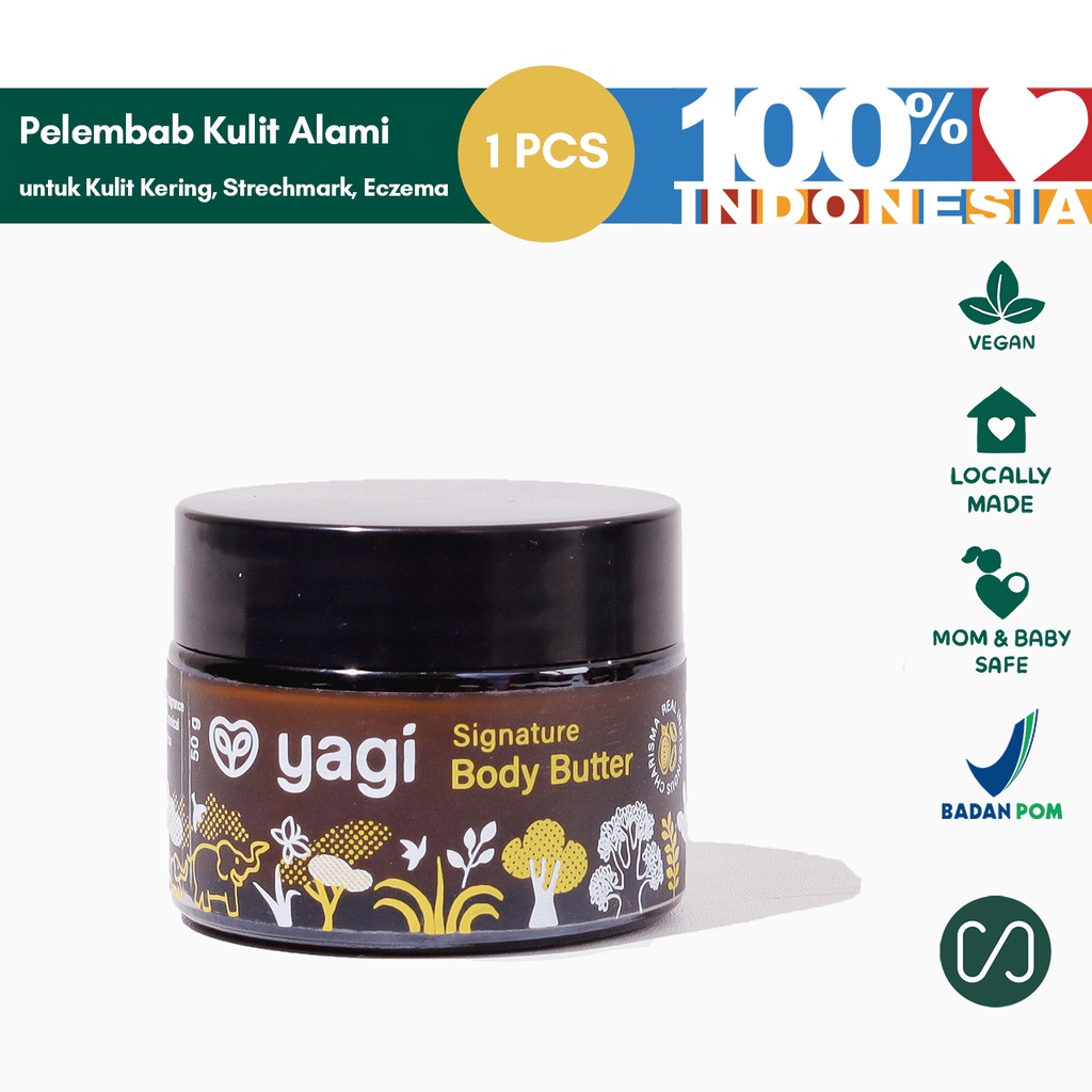 Jual Yagi Forest Skincare Signature Body Butter 50gr - Pelembab Kulit ...