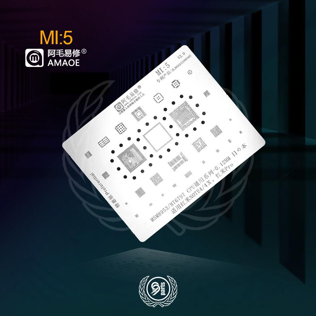 Jual Plat Amaoe Mi 5 Bga Cetakan Original MSM8953 / MT6797 Plat Mi:5 Amaoe | Shopee Indonesia