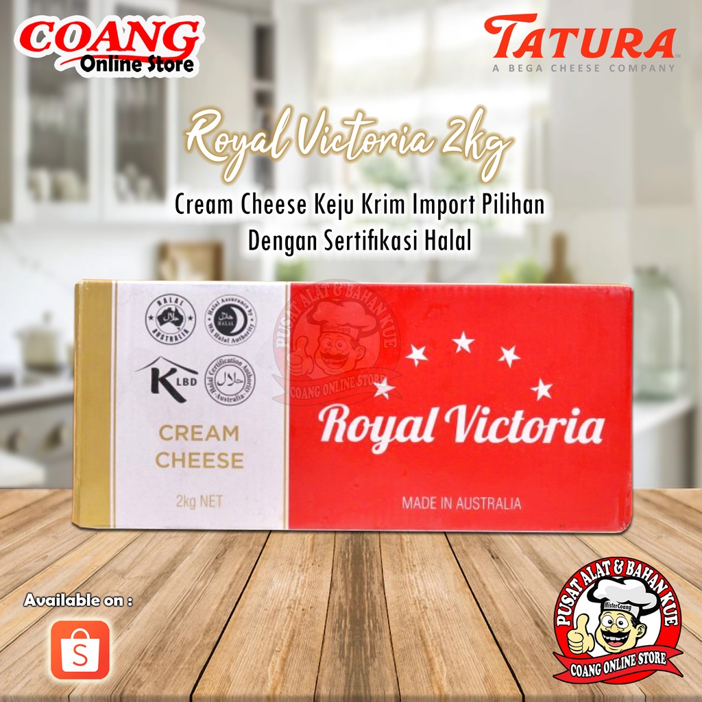 Jual Tatura Royal Victoria Cream Cheese 2 Kg - Krim Keju Import Terbaik ...