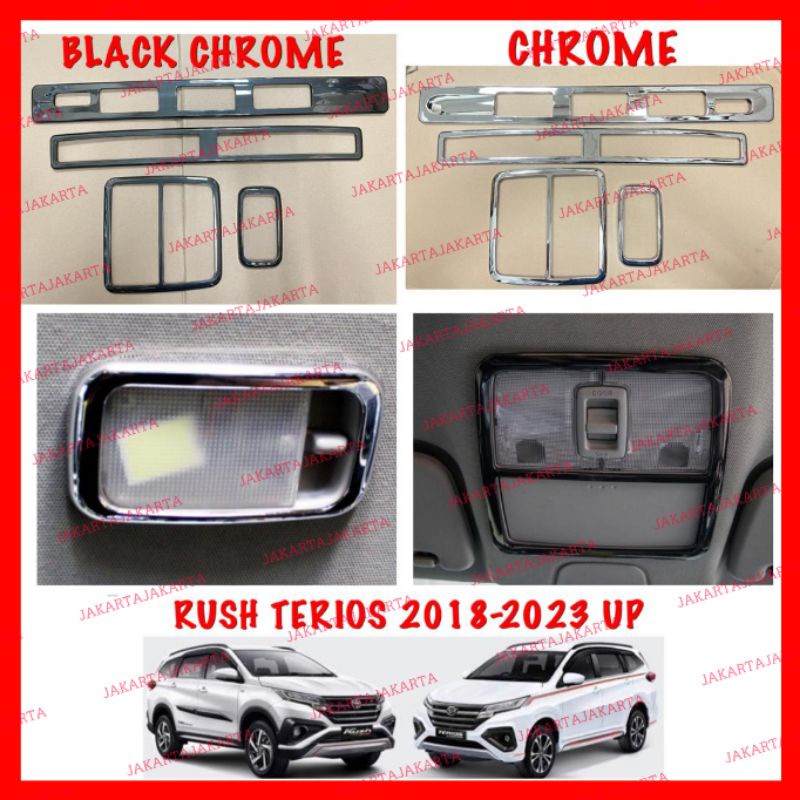 Jual Paket Panel Lampu Plafon Depan AC Tengah Belakang All New Rush ...