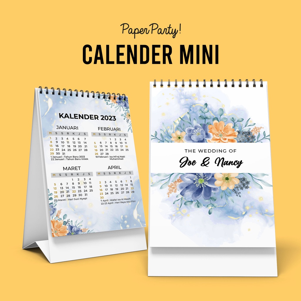 Jual Souvenir kalender Mini CUSTOM | Shopee Indonesia