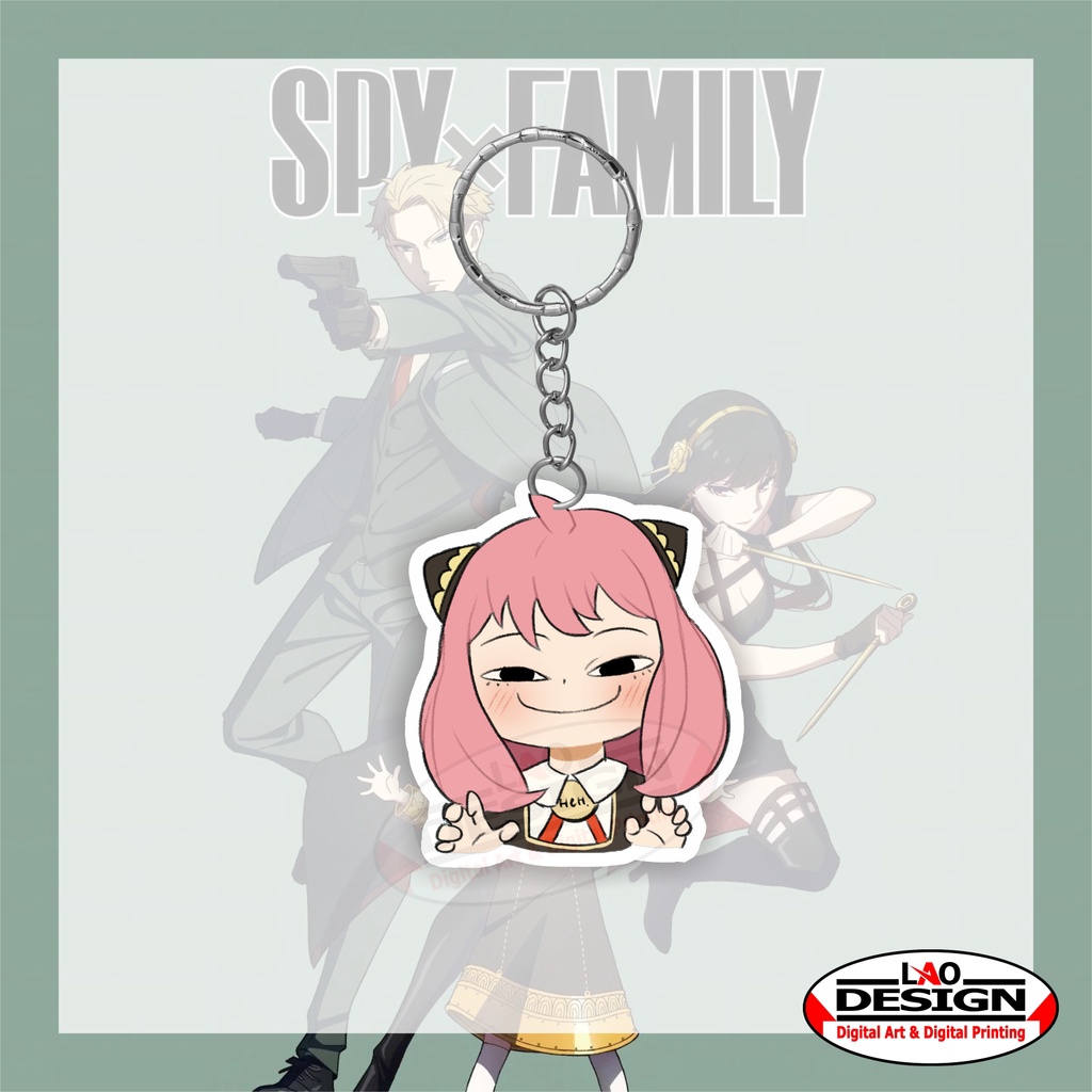 Jual Gantungan Kunci Anya Spy X Family - Gantungan Kunci Spy x Family ...