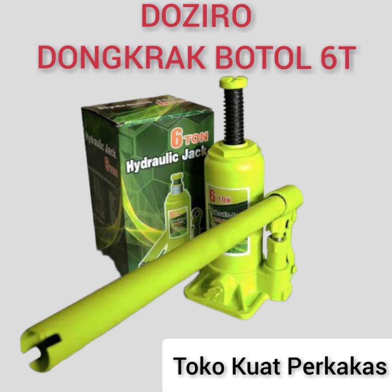 Jual Dongkrak Botol Hydraulic Bottle Jack 6T DOZIRO | Shopee Indonesia