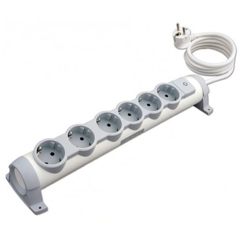 Jual Legrand Multi Outlet Unit dengan Saklar 6x2P + E 3m kabel - 694637 ...