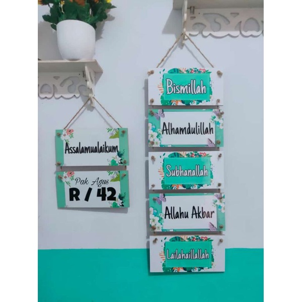 Jual Papan Nama/Alamat/Papan jalan Susun | Shopee Indonesia