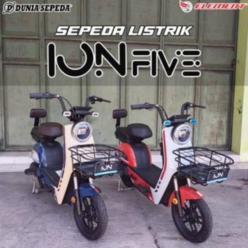Jual Sepeda Listrik ION FIVE ELEMEN - ELEMENT Electric E Bike By ...