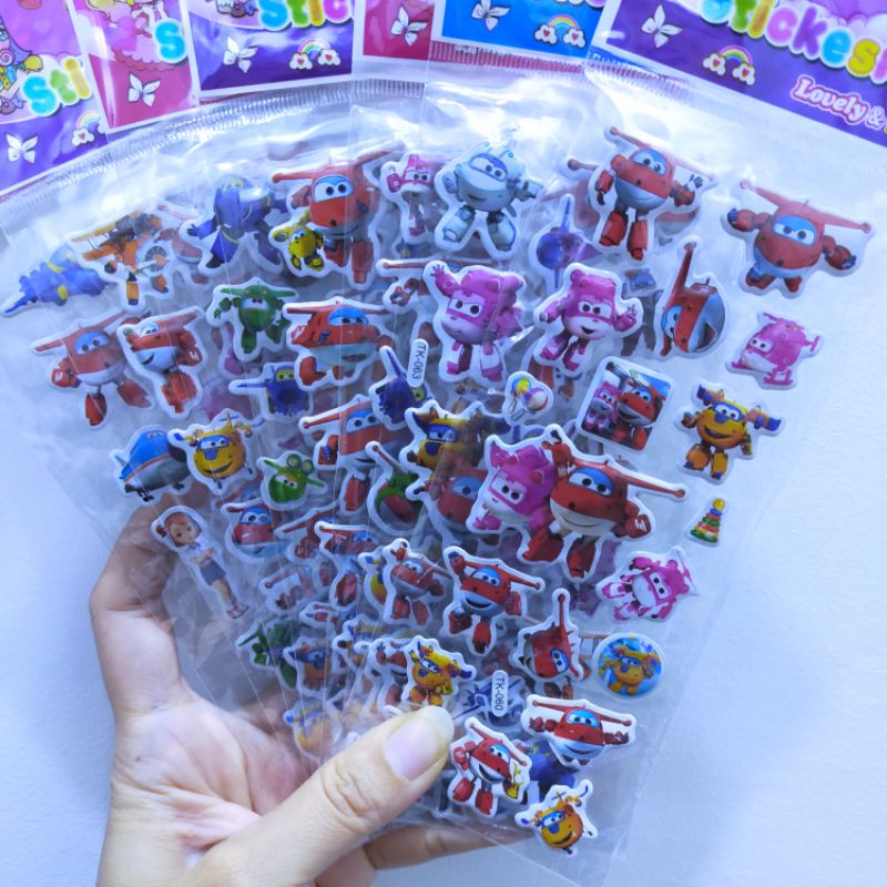 Jual Stiker Anak Perempuan Laki | Hologram Sticker Anak Abjad ...