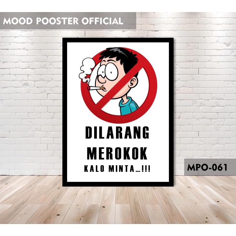 Jual POSTER TANDA PERINGATAN LUCU UNTUK DEKORASI RUANGAN BERSAMA ...