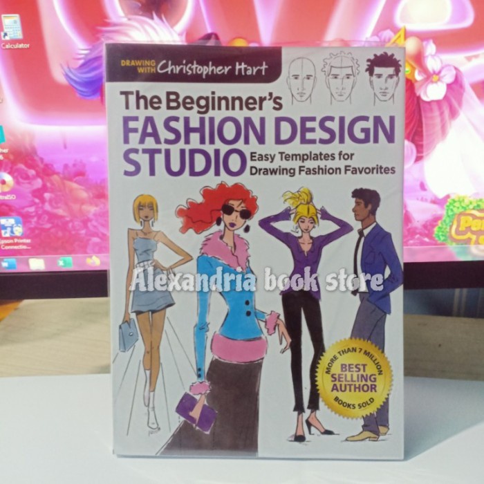 Jual Buku The Beginner's Fashion Design Studio: Easy Templates for ...