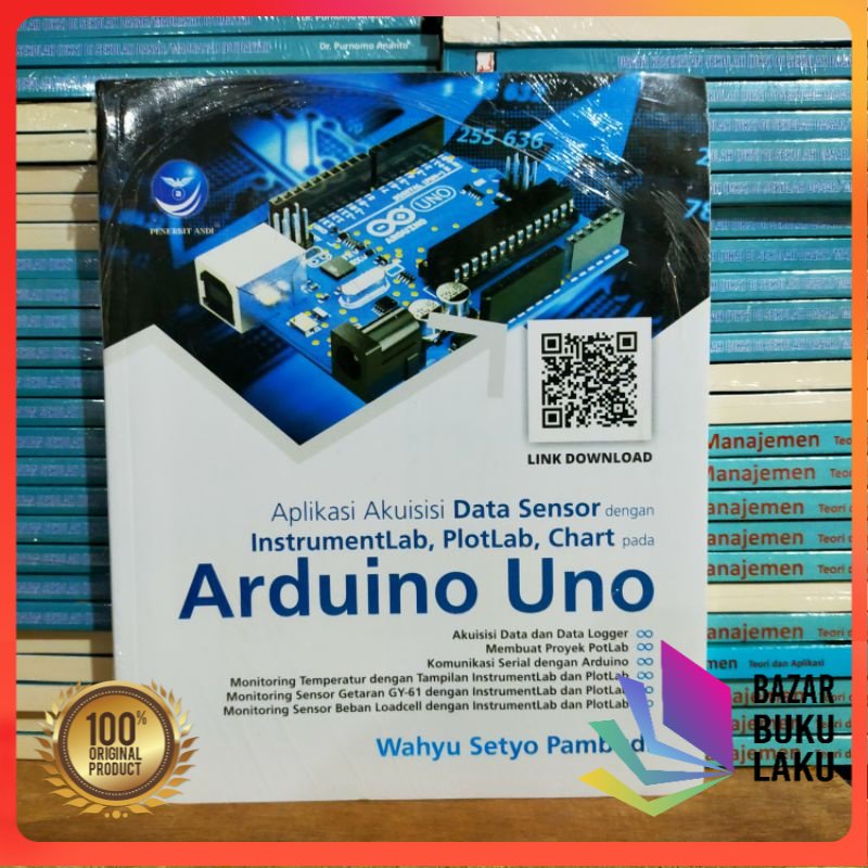 Jual BUKU Aplikasi Akuisisi Data Sensor Dengan InstrumentLab, PlotLab, Chart Pada Arduino Uno ...