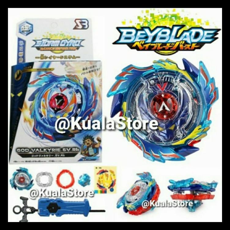 Jual BEYBLADE BURST GOD VALKYRIE B73 GOD EVOLUTION GRIP LAUNCHER ...