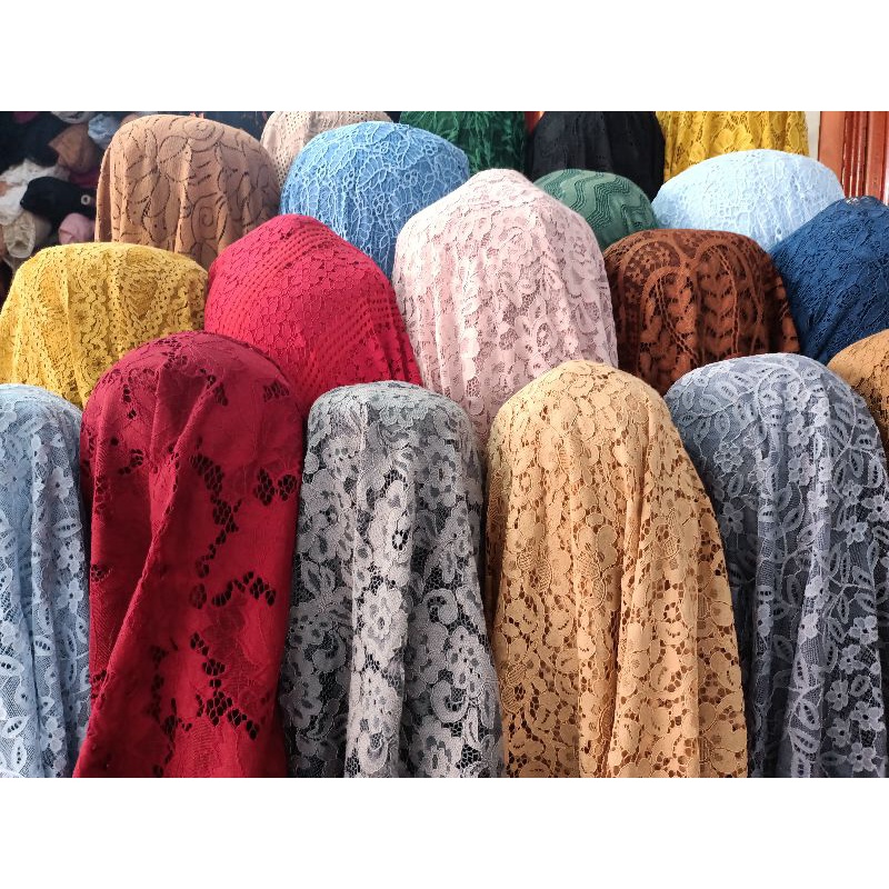 Jual kain brokat katun import nih ready, bahan Adem 100%bahannya bagus ...