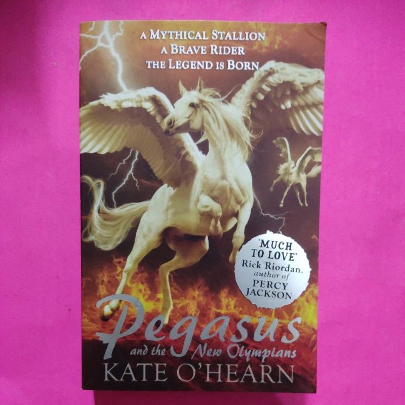 Jual Novel import Pegasus and the new olympians by kate O | Shopee ...