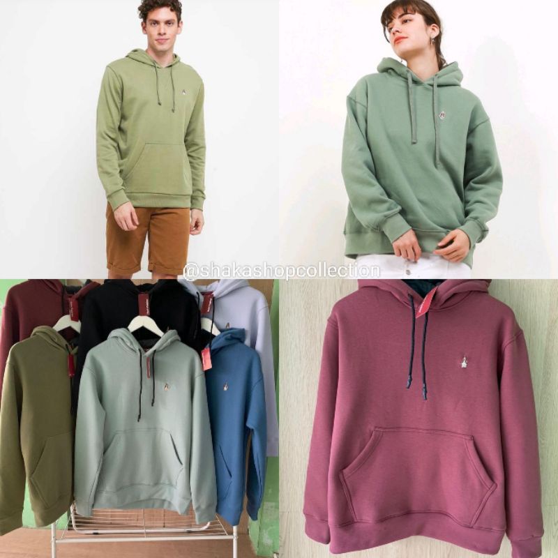 Jual Hodie hush puppies Logo bordir / hodie unisex bisa buat pria ...