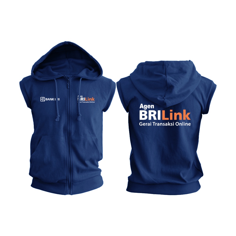 Jual JAKET ROMPI AGEN BRI LINK GERAI TRANSAKSI ONLINE / BISA CUSTOM ...