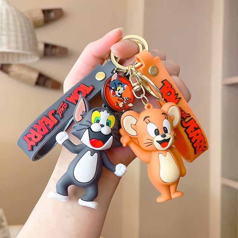 Jual GANTUNGAN KUNCI TOM & JERRY / GANTUNGAN KUNCI CARTOON / KEYCHAIN ...