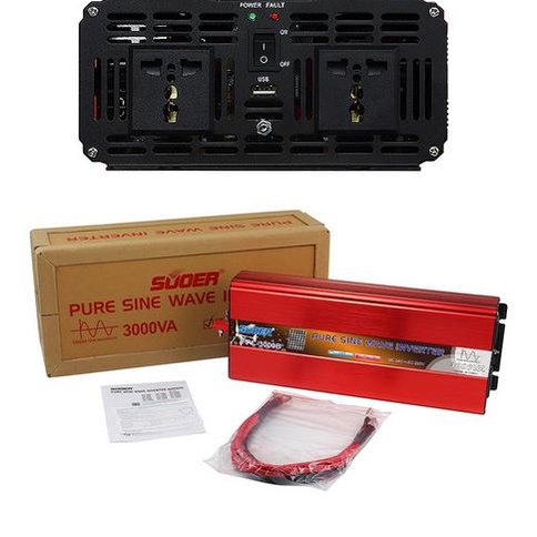 Jual Suoer Fpc-3000B Inverter Pure Sine Wave 3000W 24V Psw 24V 3000 Watt | Shopee Indonesia