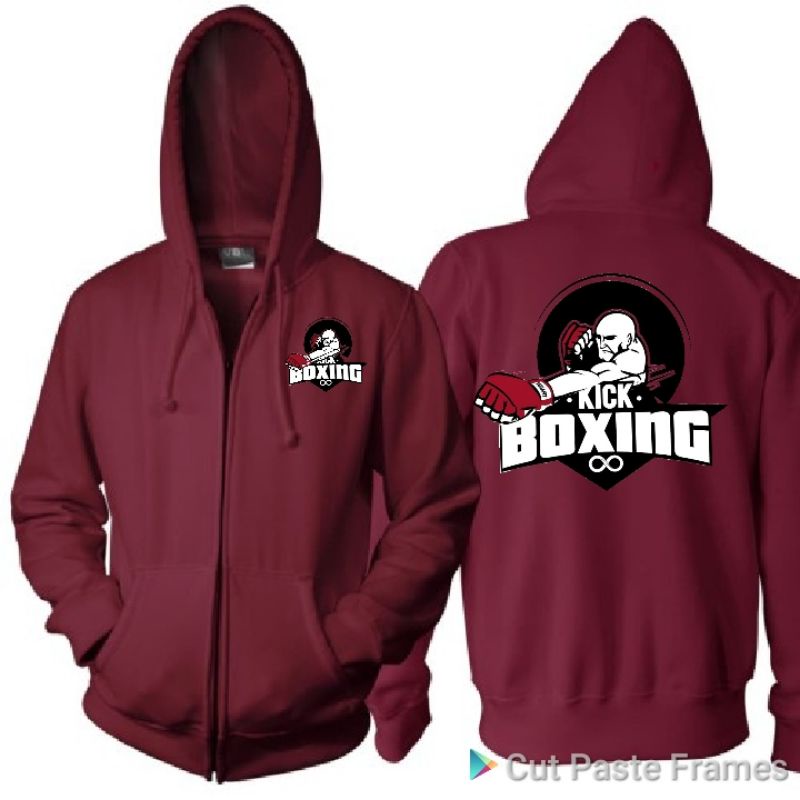 Jual JAKET ZZIPER LOGO BOXING | Shopee Indonesia