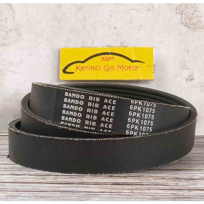 Jual Bando Van Belt 6PK 1075 V Belt Fan Belt Alur 6PK-1075 Tali Kipas ...