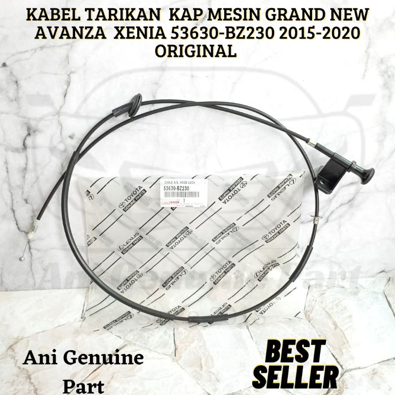 Jual Kabel Tarikan Kap Mesin Grand New Avanza Xenia 53630-BZ230 2015 ...