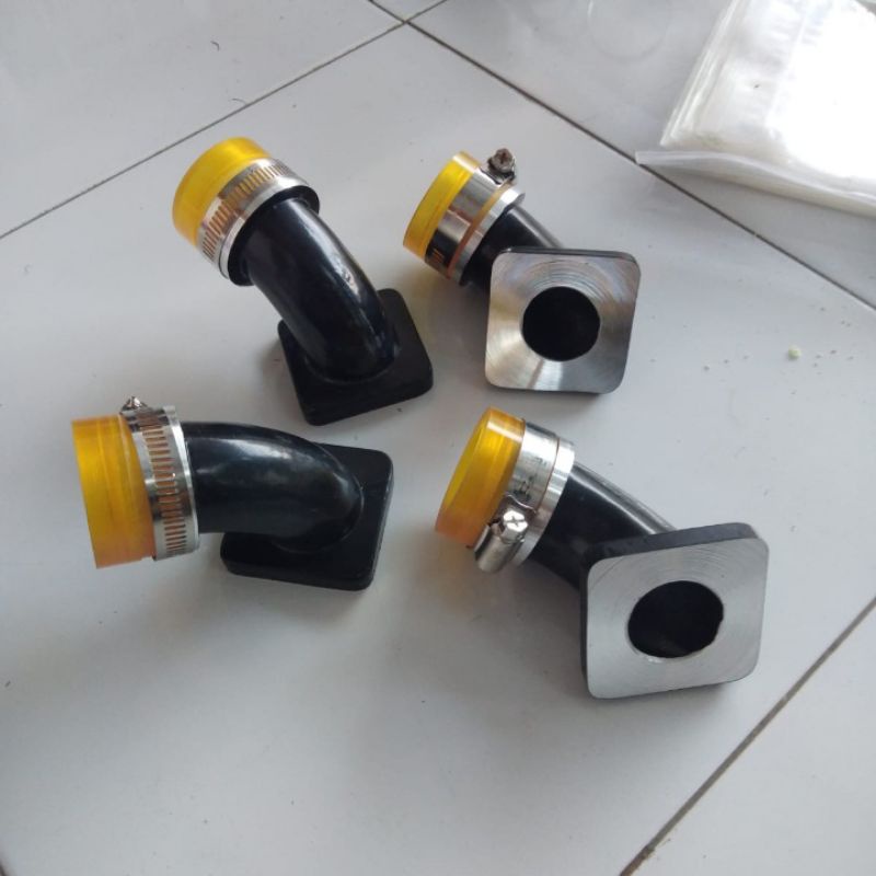 Jual Manifold Manipol Manipul Intake Teflon Lurus Bebek Matic Sleep ...
