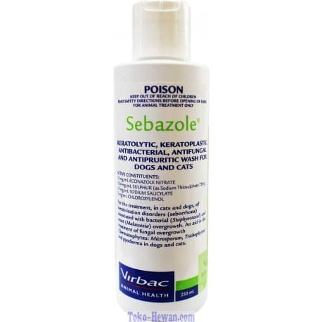 Jual Sebazole shampo untuk kulit hewan yang bermasalah | Shopee Indonesia