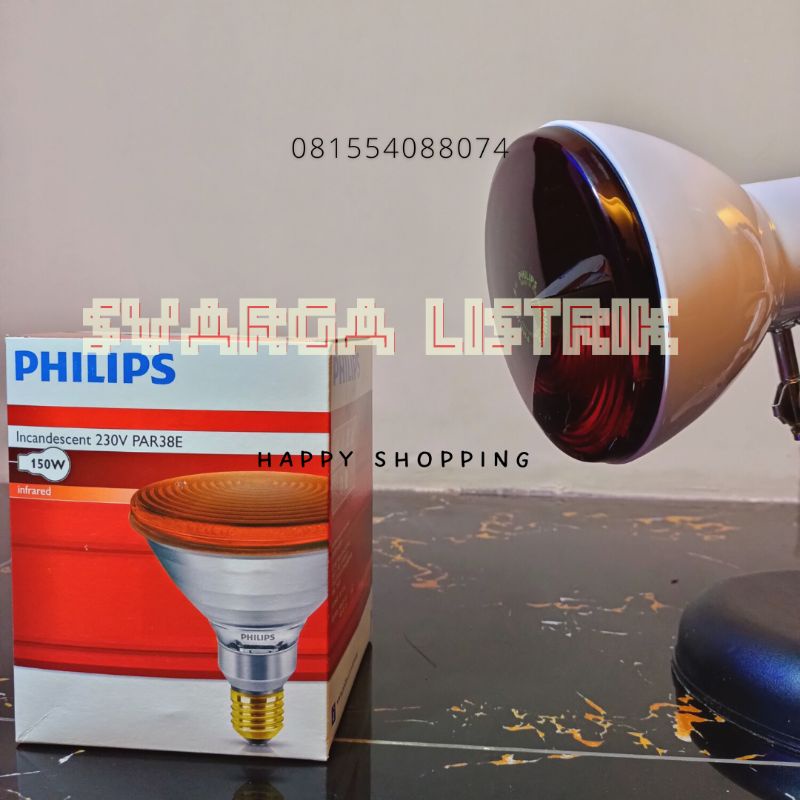 Jual Alat set Terapi infrared Lampu terapi infrared Phillips I infrared ...