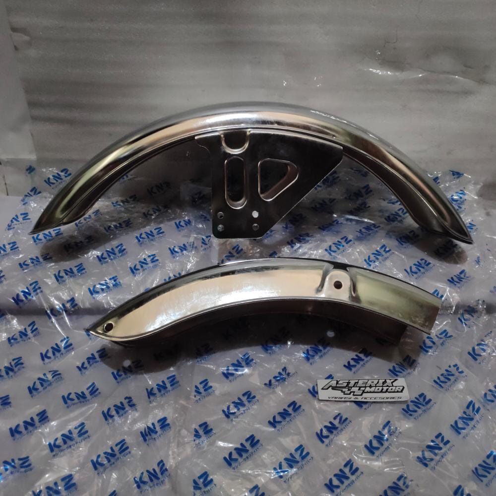 Jual Spakbor Selebor Slebor Depan Belakang Honda Win 100 Besi Crom KNZ ...