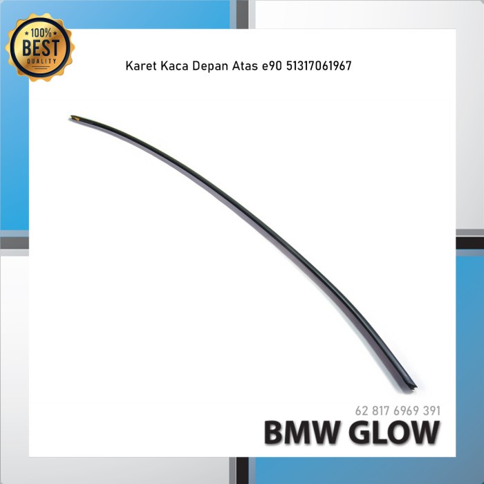 Jual KARET KACA DEPAN ATAS BMW E90 51317061967 ORIGINAL BMW | Shopee ...